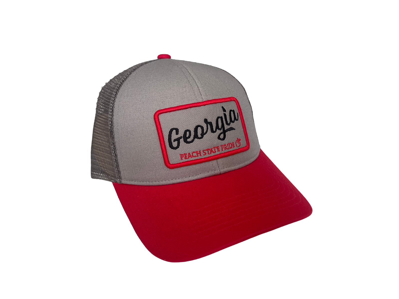 Georgia Script Mesh Back Trucker Hat – Peach State Pride