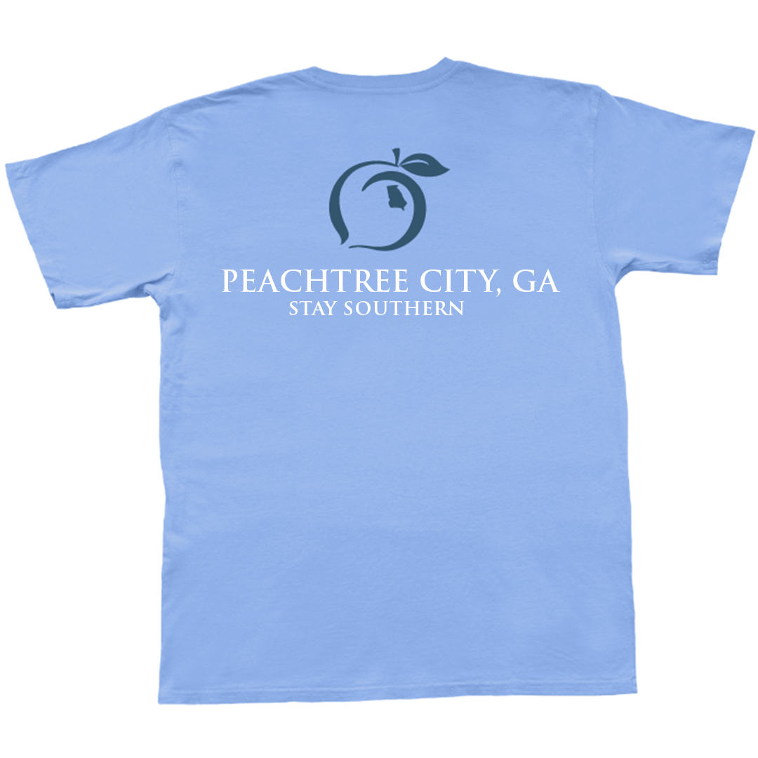Peachtree City Short Sleeve Hometown Tee | Peach State Pride