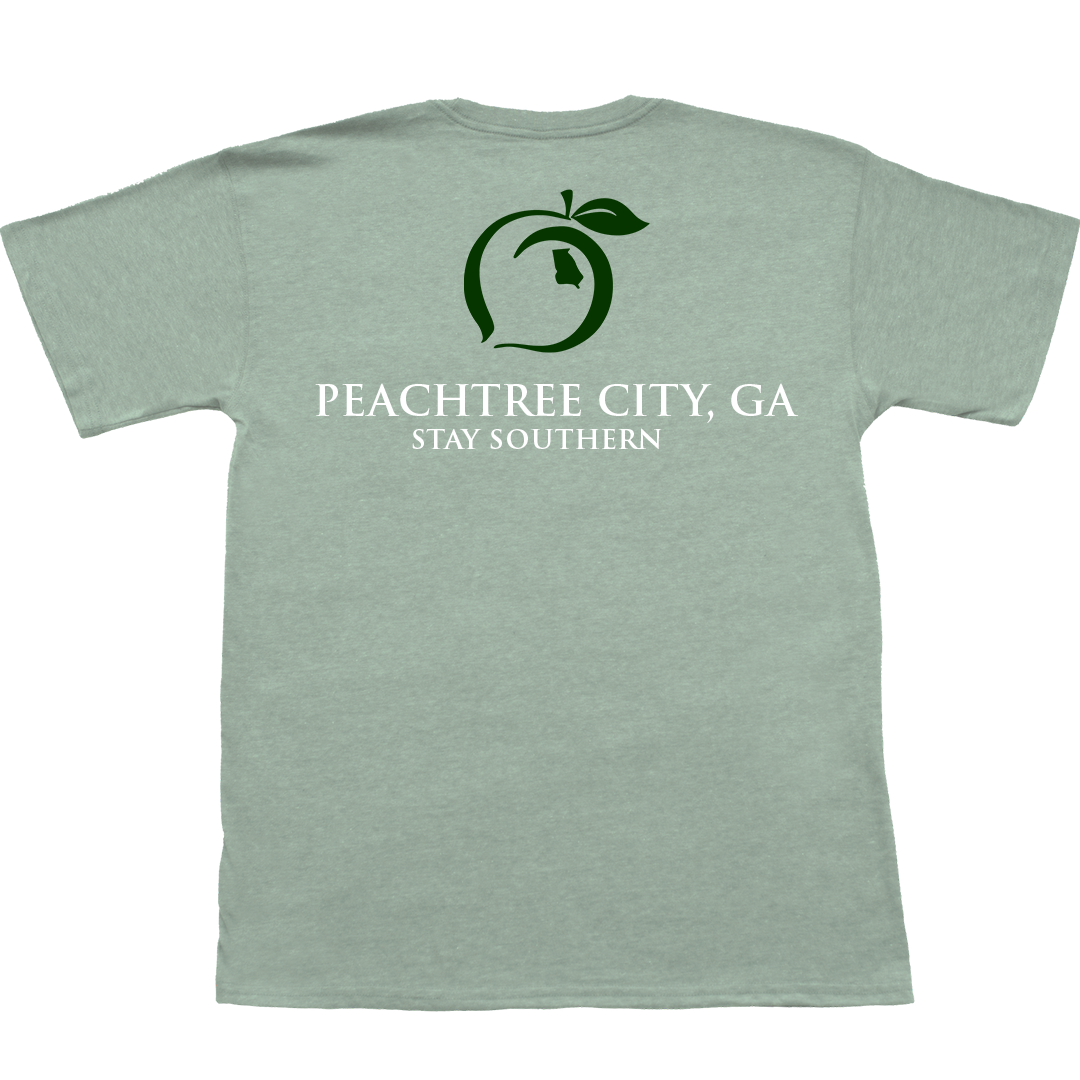 Peachtree City Short Sleeve Hometown Tee | Peach State Pride