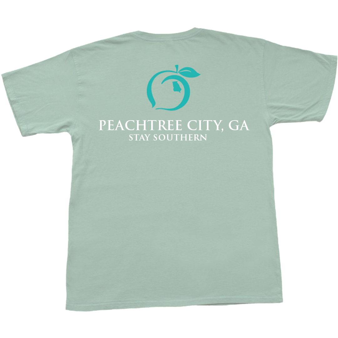 Peachtree City Short Sleeve Hometown Tee | Peach State Pride