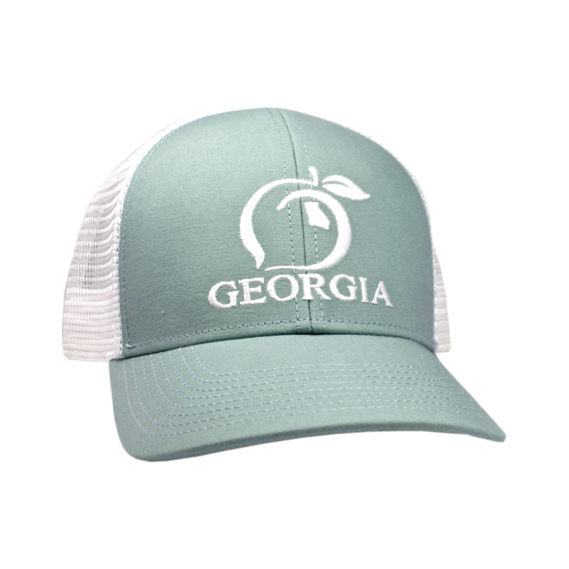 Youth Georgia Mesh Back Trucker Hat – Peach State Pride