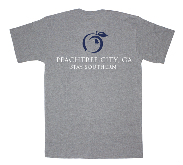 Peachtree City Short Sleeve Hometown Tee | Peach State Pride