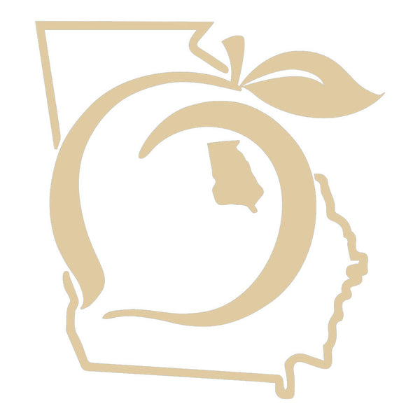 State of Georgia Decal – Peach State Pride